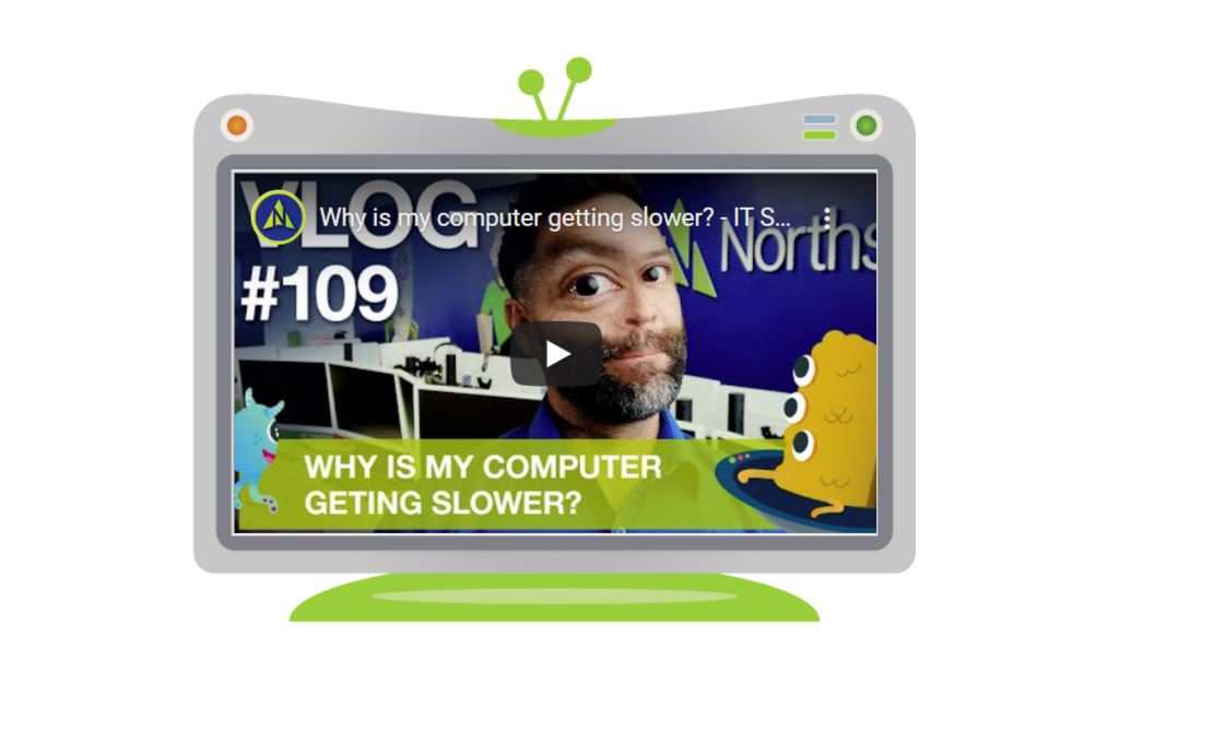 Video covering the reasons why a computer gets slower and slower.