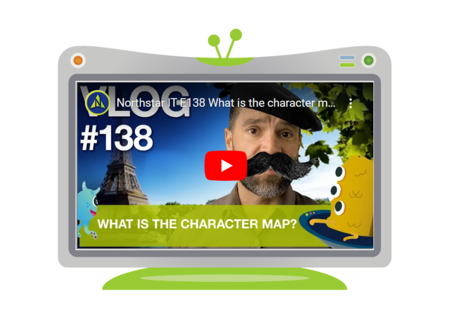 What is the character map? - IT Support Episode 138